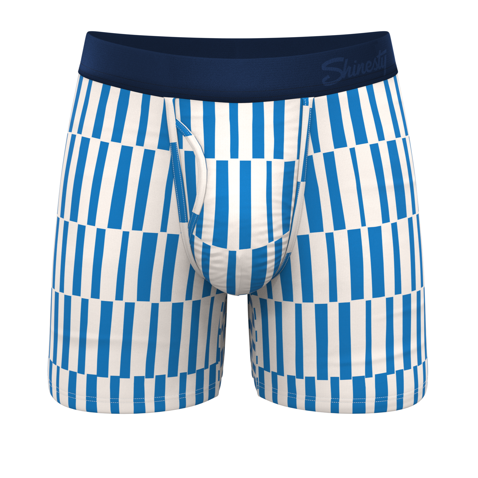 The Hamptons | Blue Mosaic Stripe Ball Hammock® Pouch Underwear With F ...
