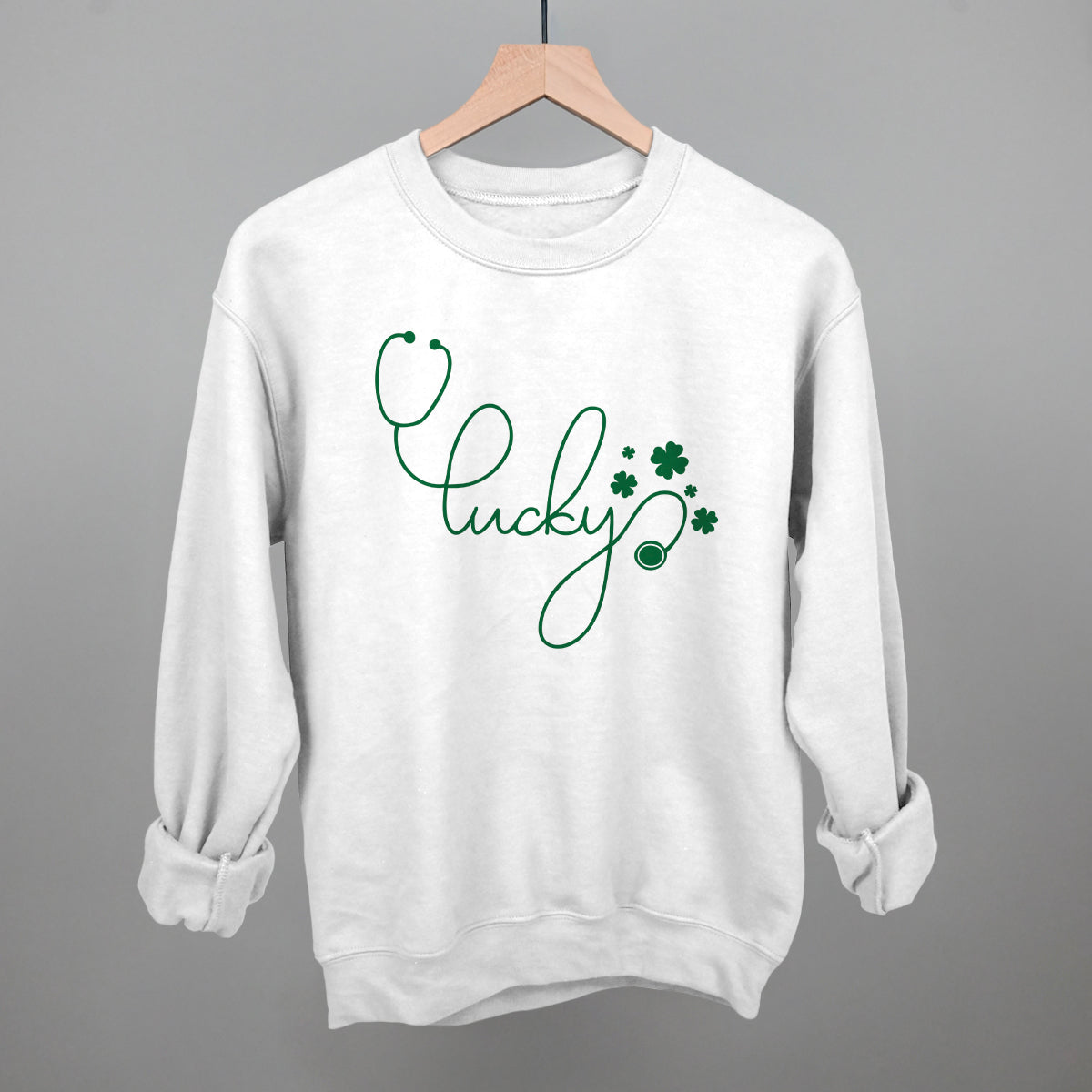 Lucky Script (Stethoscope) – Man Cave And Apparel