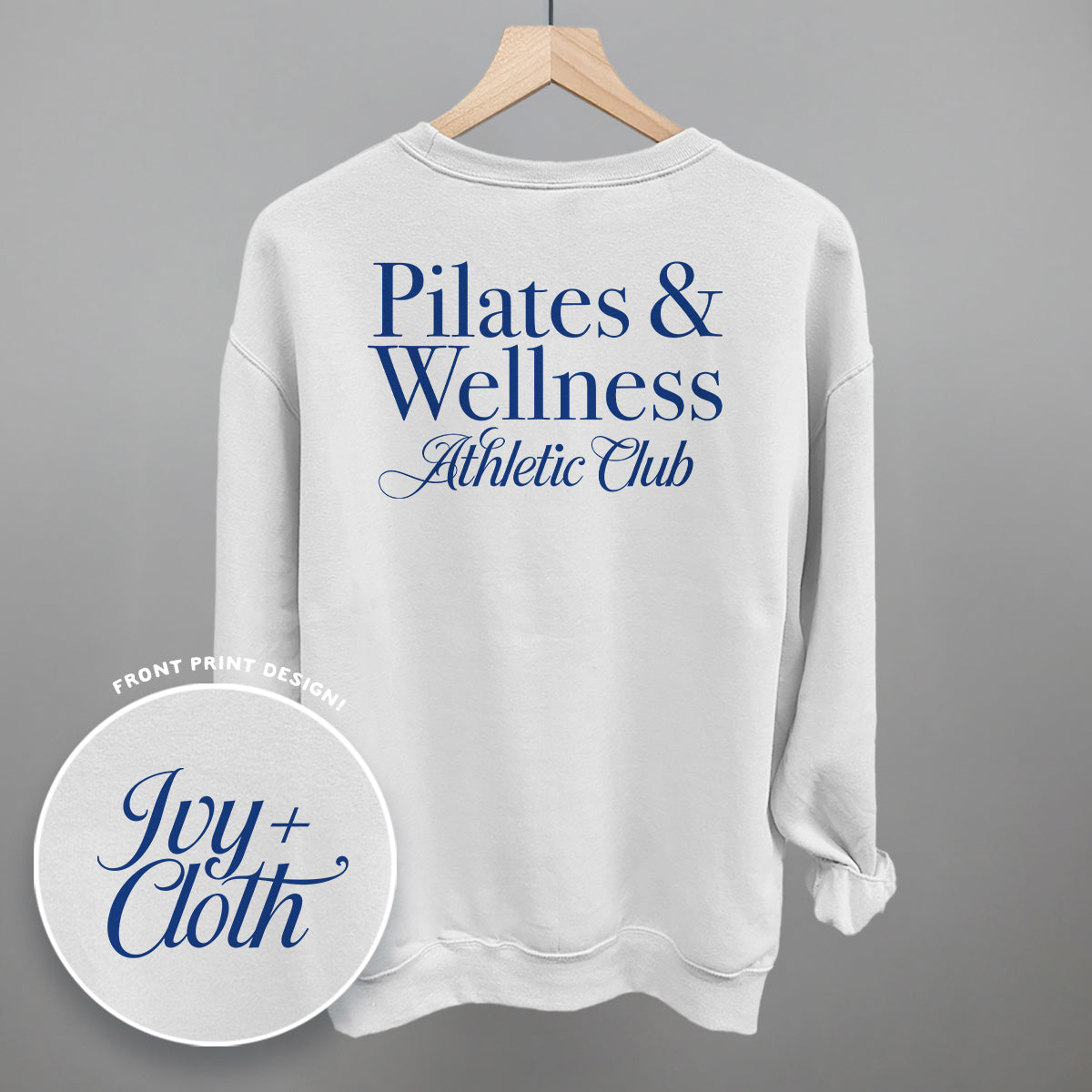 Pilates & Wellness Athletic Club (Back Print) – Man Cave And Apparel