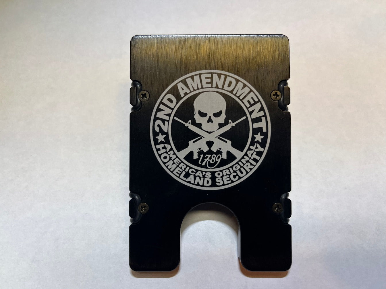 2nd Amendment Homeland Security - BilletVault Aluminum Wallet – Man ...