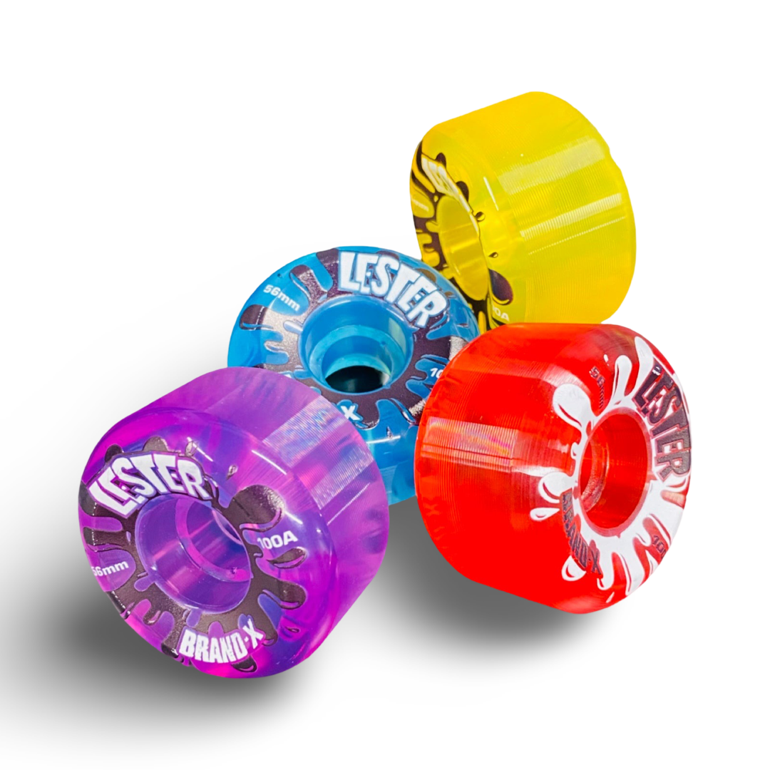 Lester Kasai HARD TRANSLUCENT Wheels 56mm/100a – Man Cave And Apparel