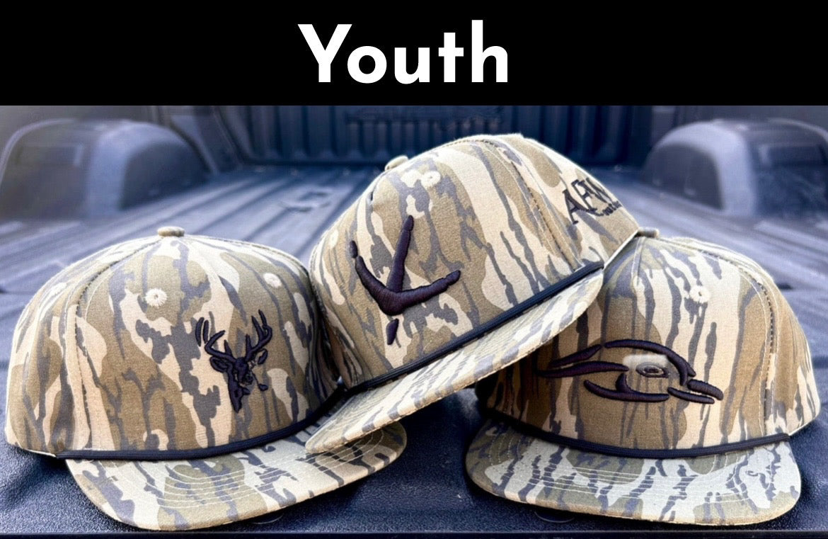 Youth Old Rope Original Bottomland Mossy Oak Hats – Man Cave And Apparel