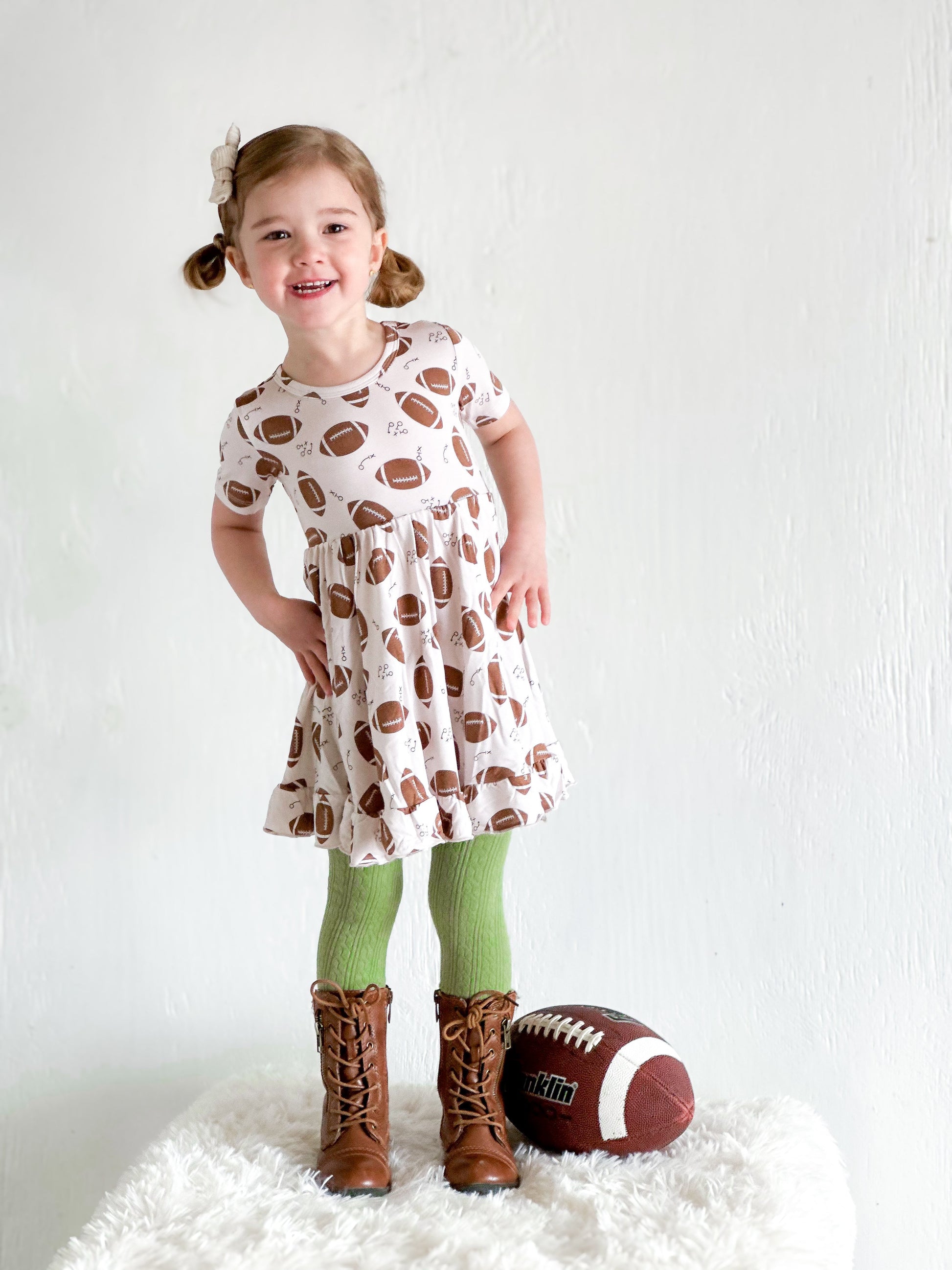 READY, SET, HUT DREAM RUFFLE DRESS – Man Cave And Apparel