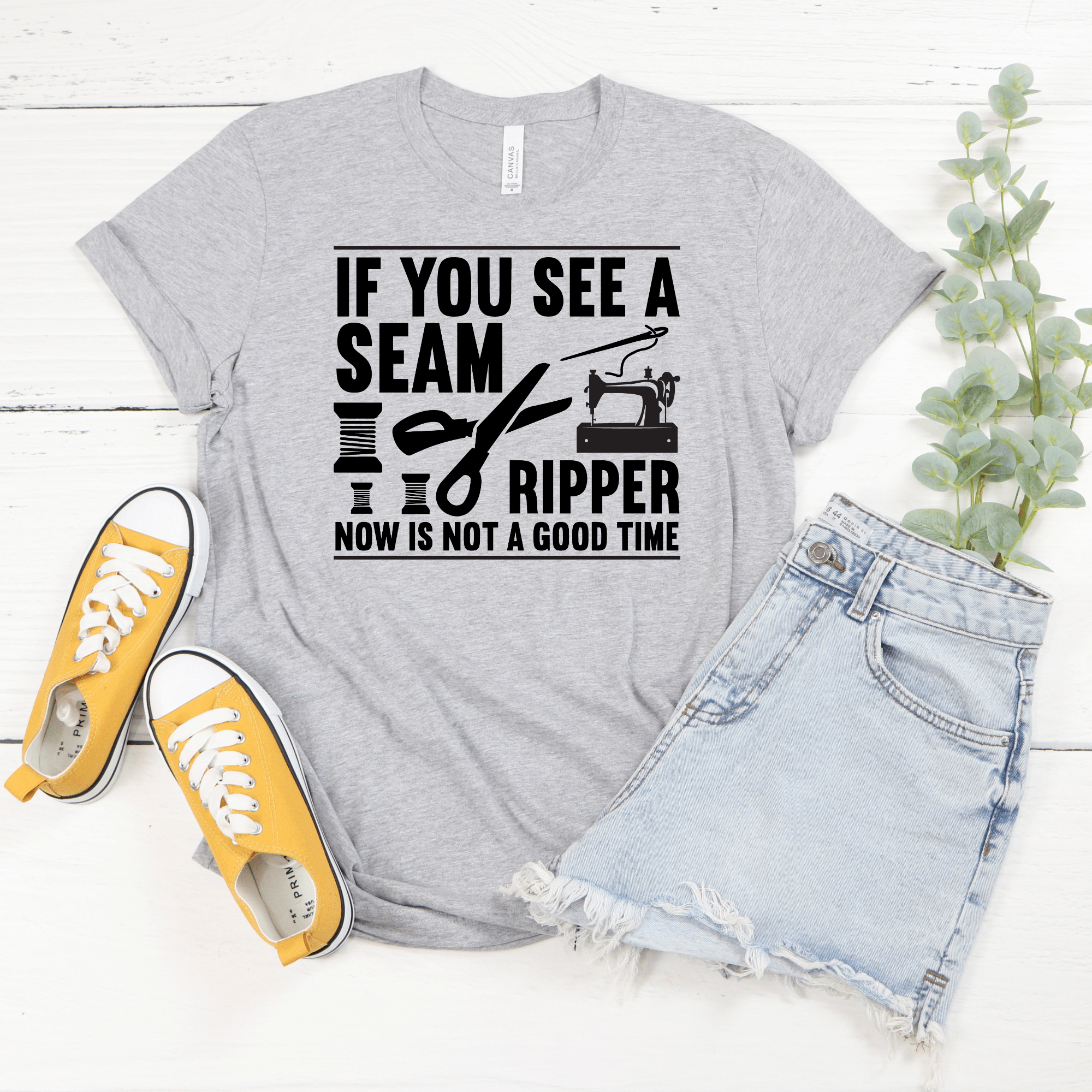 If You See A Seam Ripper T-Shirt – Man Cave And Apparel