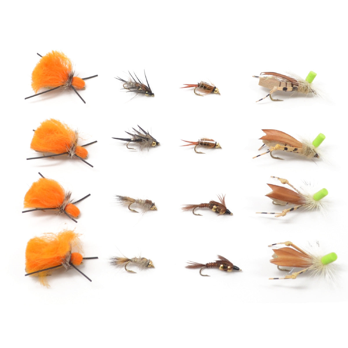 Trout Fly Assortment - Dry Fly Nymph Dropper Indie Tandem Fly Fishing ...