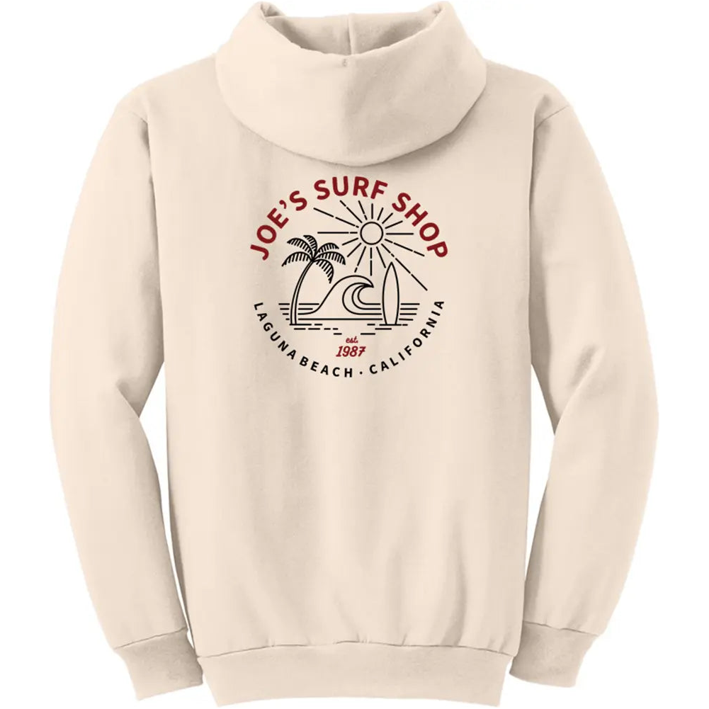 Joe's Surf Shop Beach Life Pullover Surf Hoodie – Man Cave And Apparel
