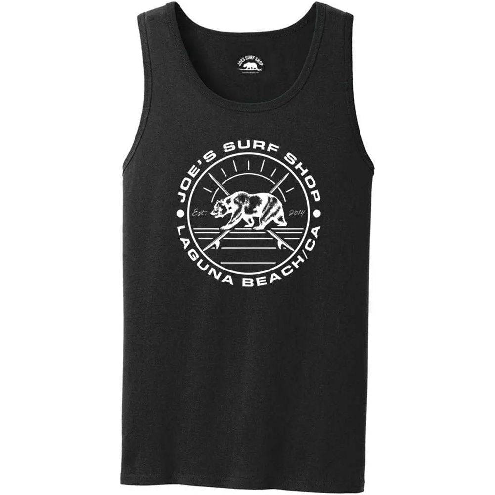 Joe's Surf Shop Vintage Surfing Bear Tank Top – Man Cave And Apparel