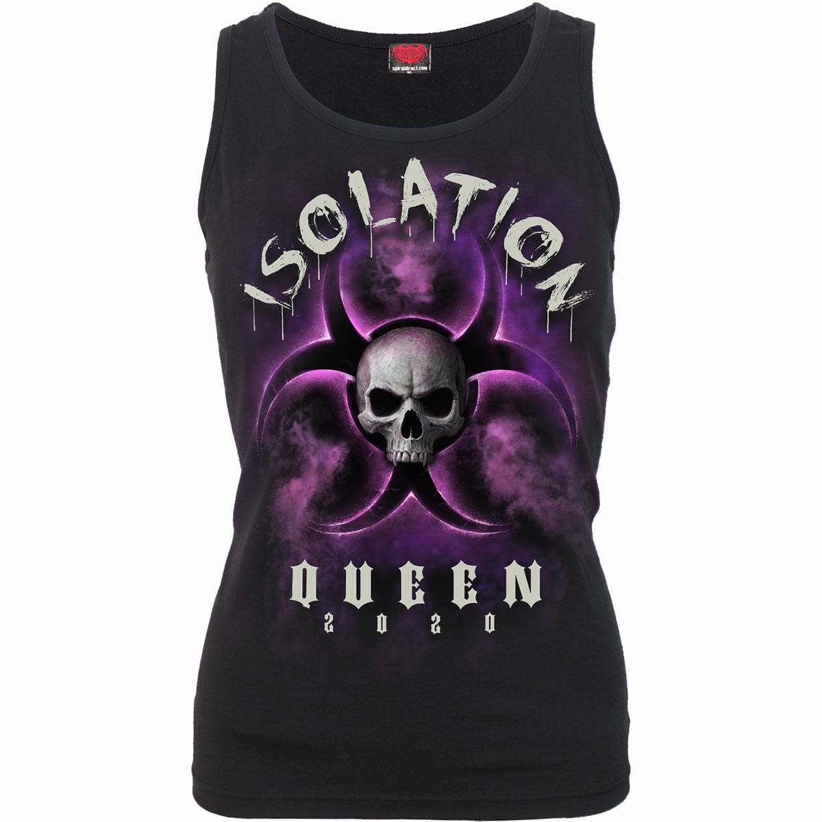 ISOLATION QUEEN - Razor Back Top Black – Man Cave And Apparel