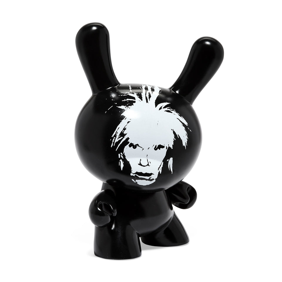 KIDROBOT x ANDY WARHOL FRIGHT WIG SELF-PORTRAIT 8" MASTERPIECE DUNNY ...