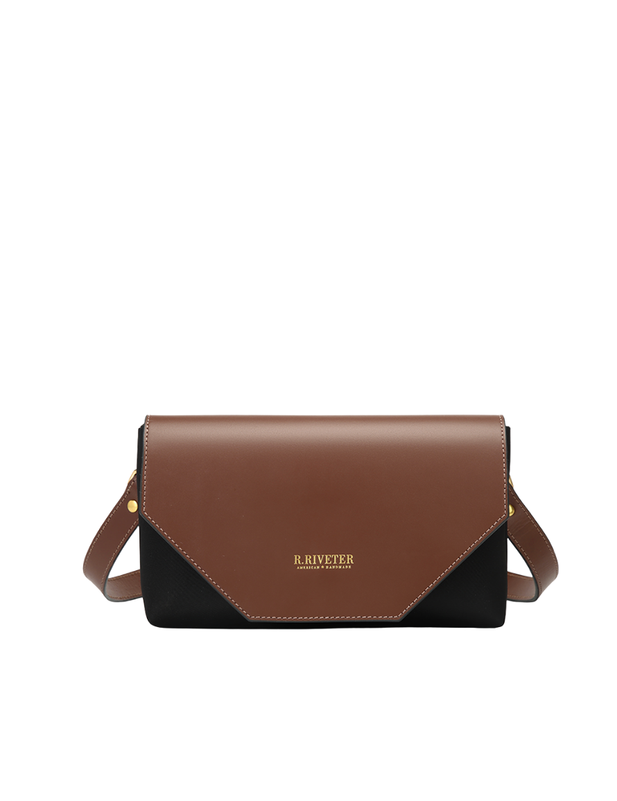 Patton | Black Nylon + Brown Leather – Man Cave And Apparel