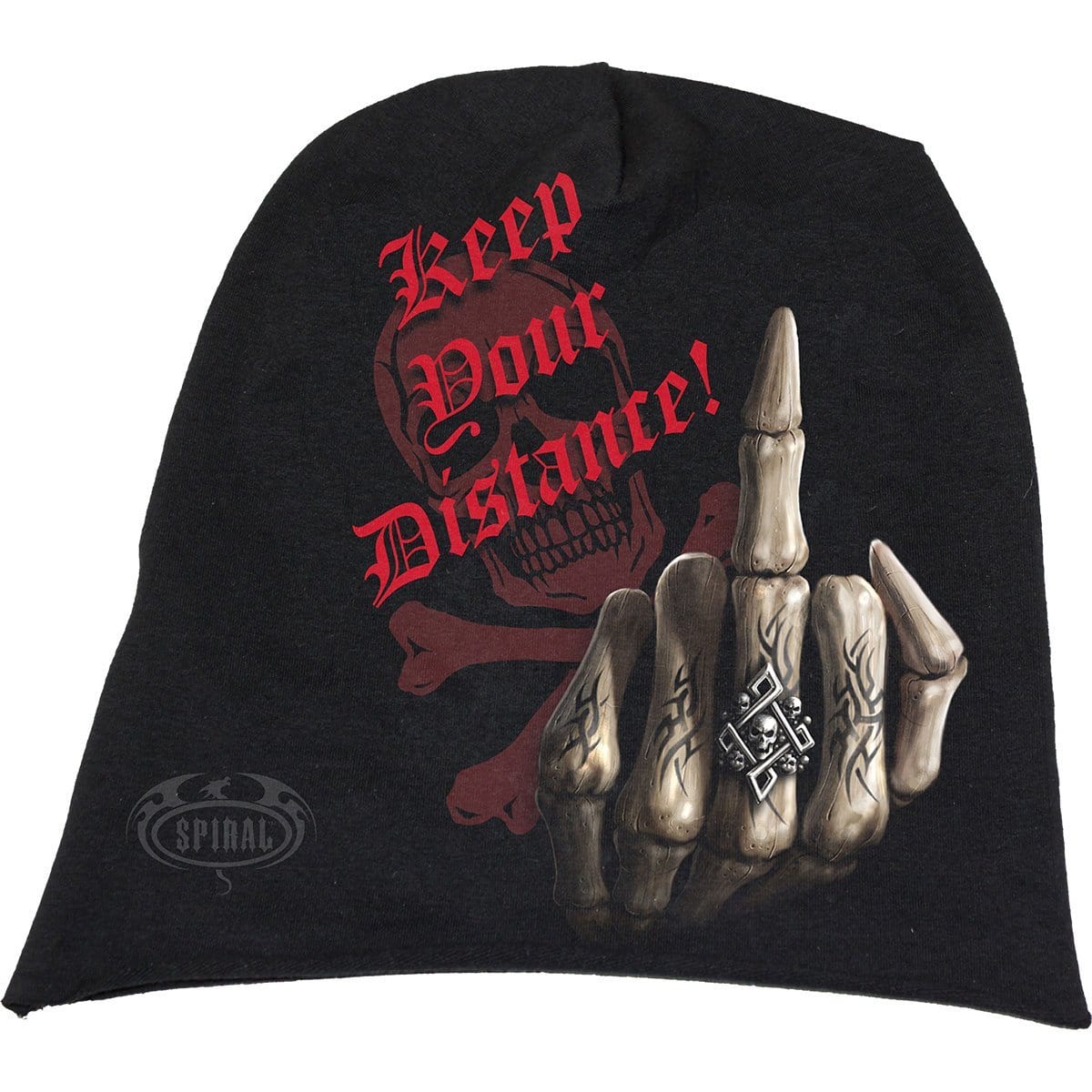 BONE FINGER - Light Cotton Beanies Black – Man Cave And Apparel