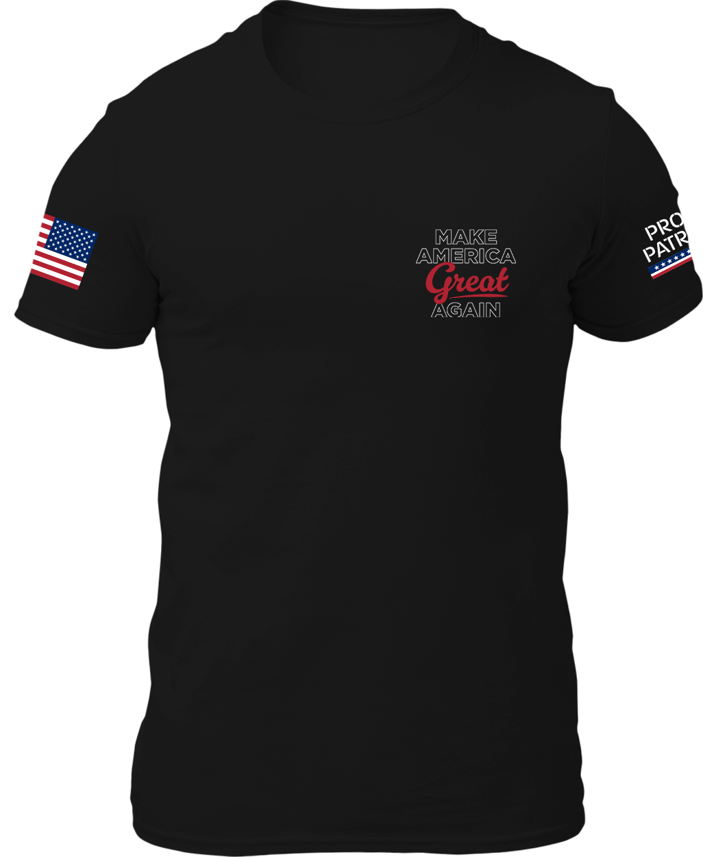MAGA Script Shirt – Man Cave And Apparel