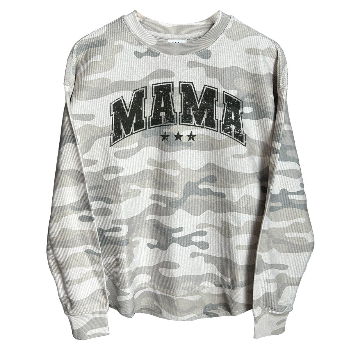 Mama Collegiate Grey (Front) – Man Cave And Apparel