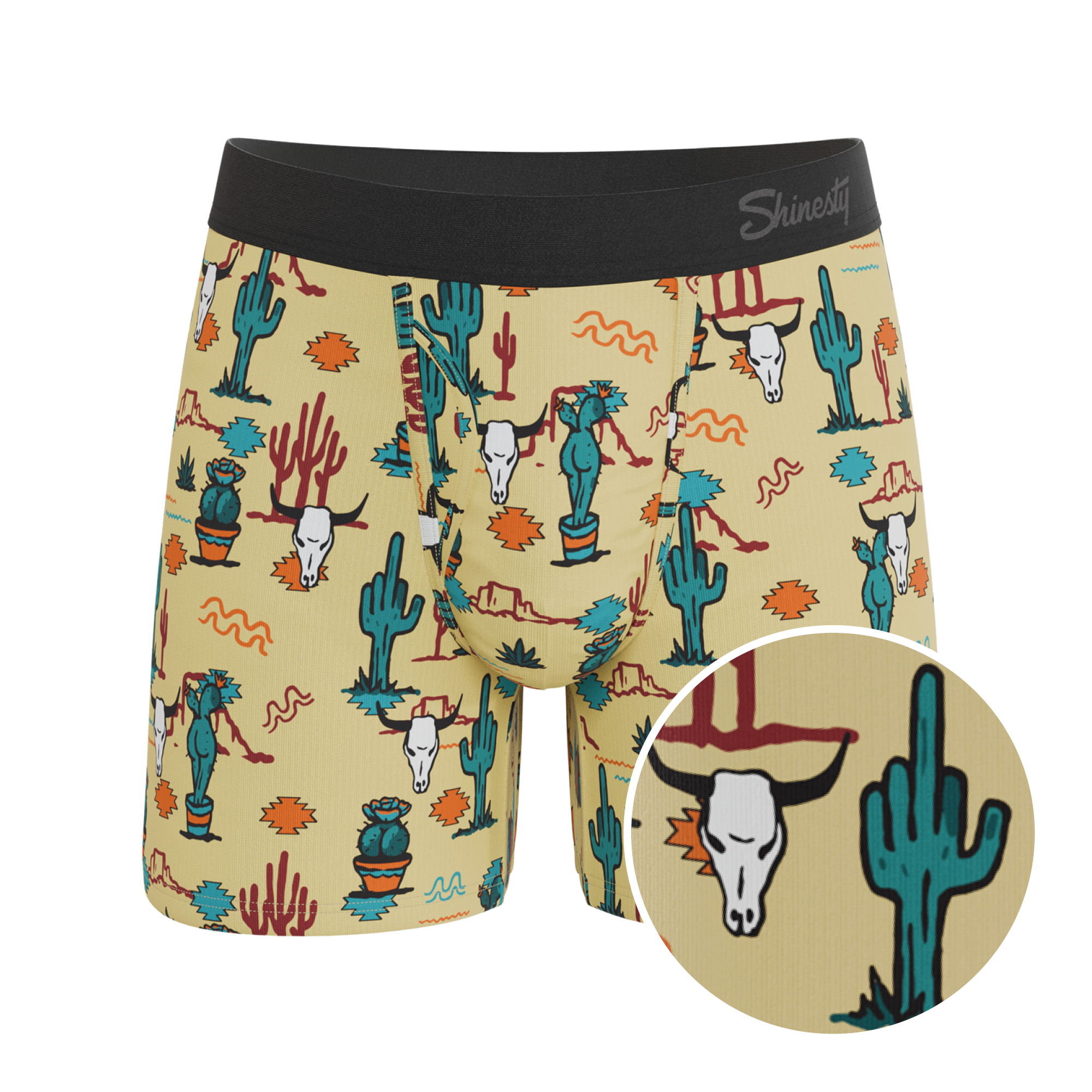 The Mirage | Western Cactus Ball Hammock® Pouch Underwear With Fly ...