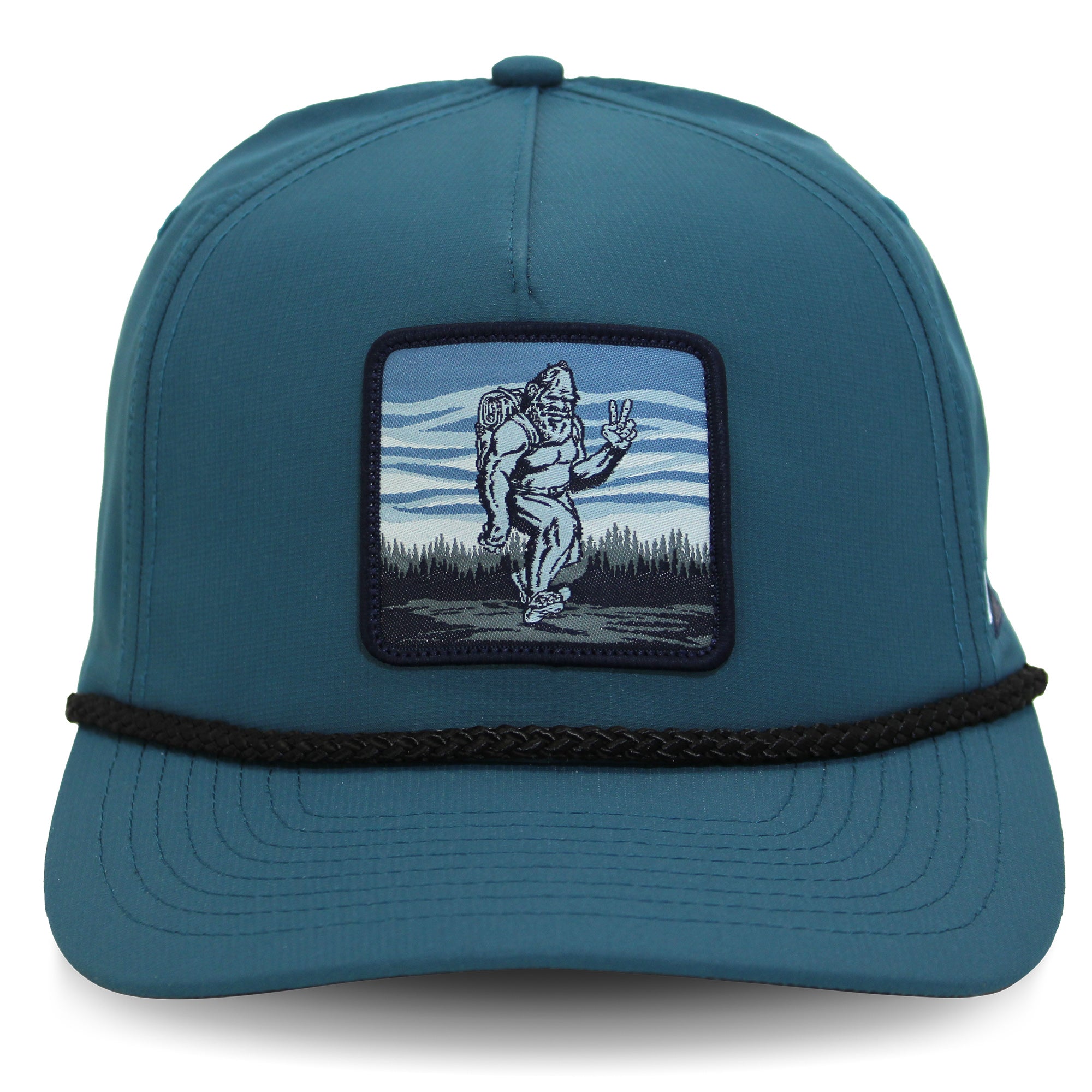 Bigfoot Backpacker 5-Panel Rope Cap – Man Cave And Apparel