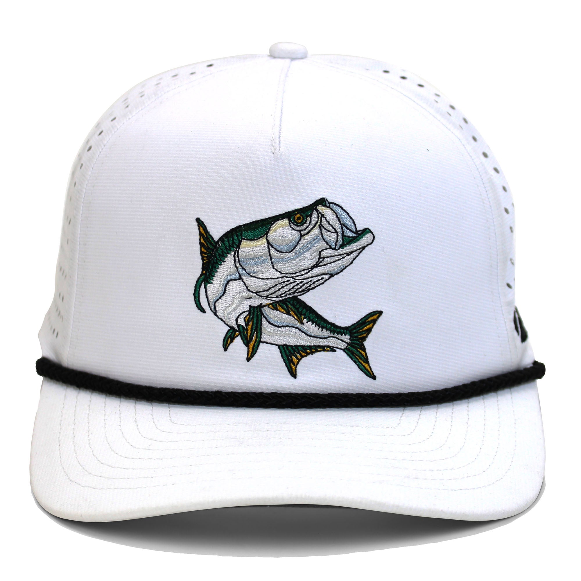 TARPOON 5-Panel Perforated Performance Rope Cap – Man Cave And Apparel