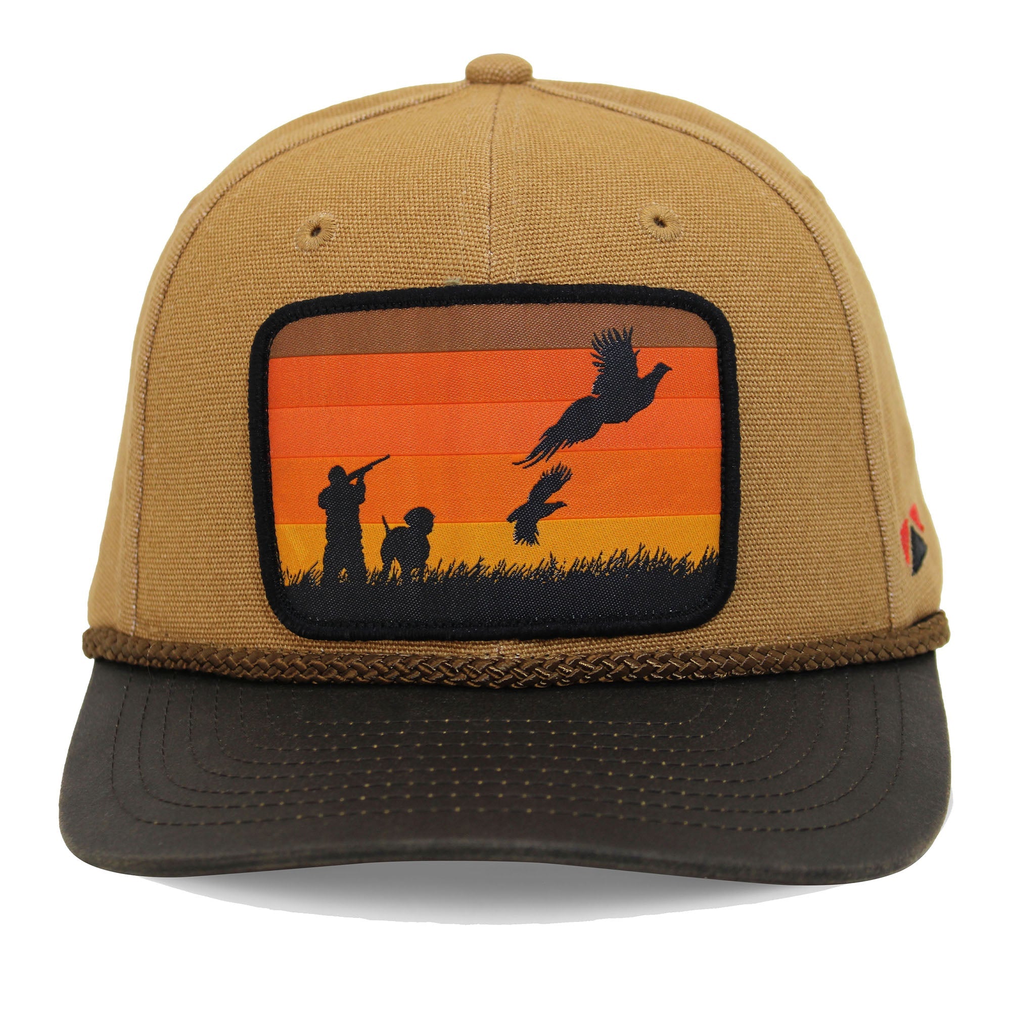 Canvas Upland Flush Patch Hat with Wax Cloth Visor – Man Cave And Apparel