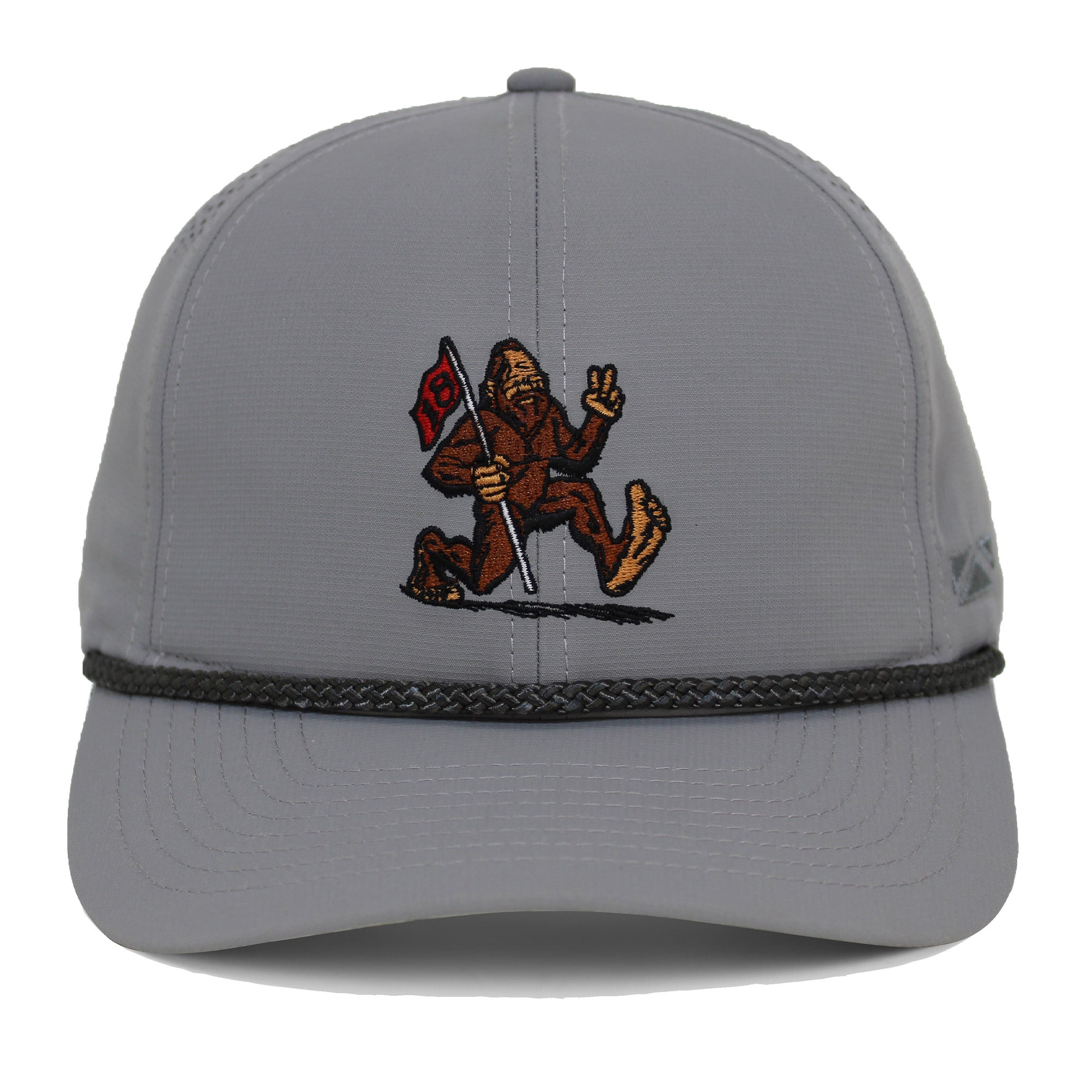 Golf Sasquatch Bigfoot Final Hole Performance Rope Cap – Man Cave And ...
