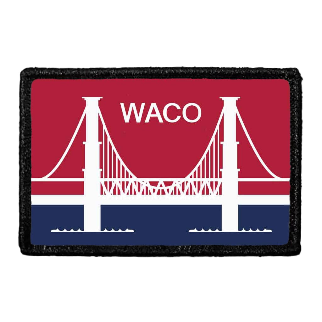 Waco City Flag - Color - Removable Patch – Man Cave And Apparel