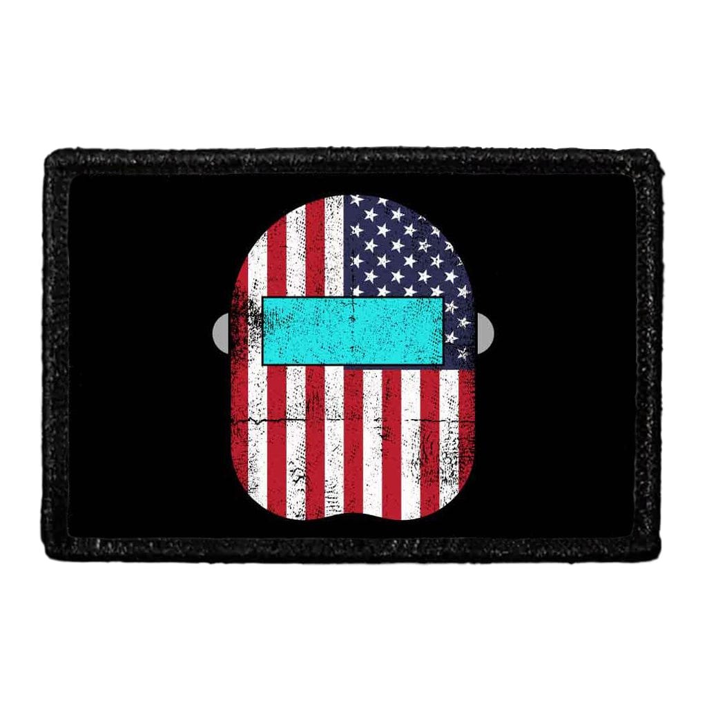 Welder Mask - US Flag - Removable Patch – Man Cave And Apparel
