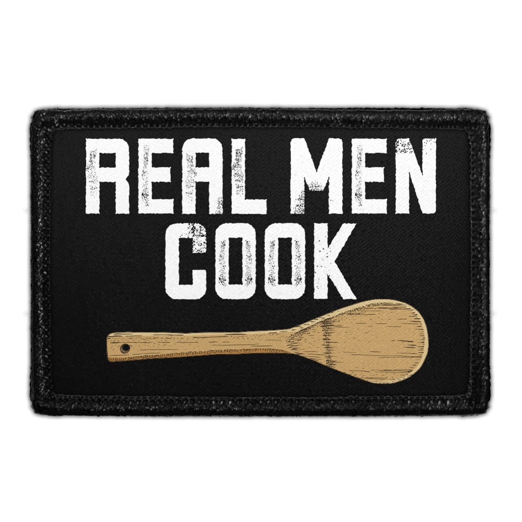 Real Men Cook - Removable Patch – Man Cave And Apparel