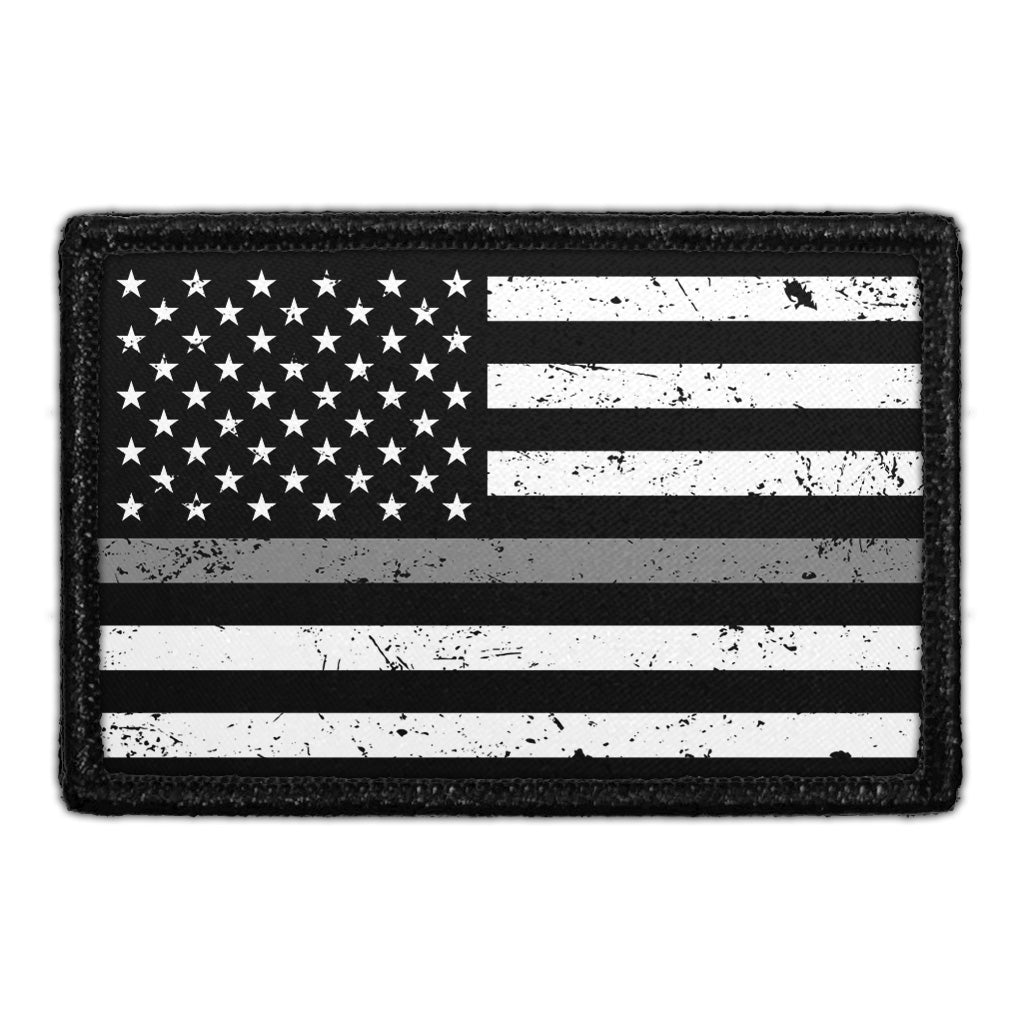 Flag Patch - Corrections - Distressed - Removable Patch – Man Cave And ...