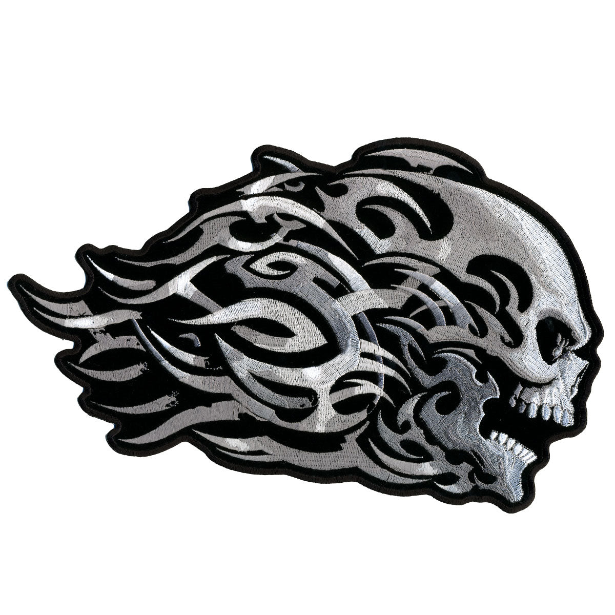 Hot Leathers Head Butt 12 Embroidered Patch - 12" W x 8" H - Iron-On o ...