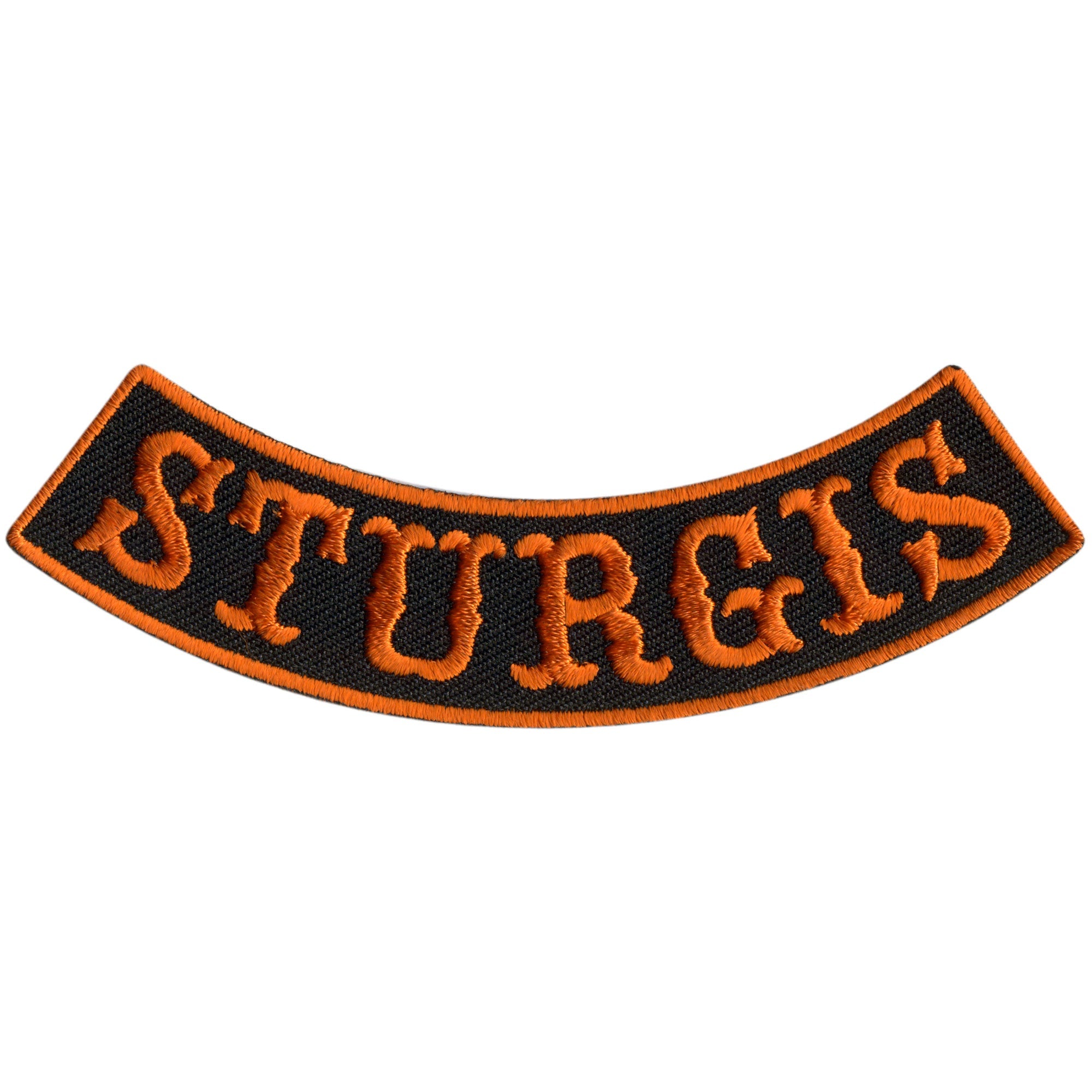 Hot Leathers Sturgis 4” X 1” Bottom Rocker Patch – Man Cave And Apparel
