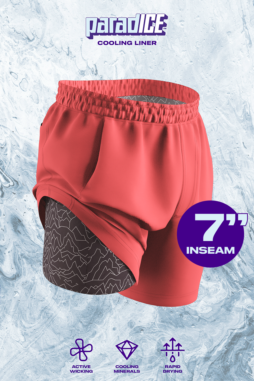The Personal Record | Red Ball Hammock® 7 Inch Athletic Shorts – Man ...