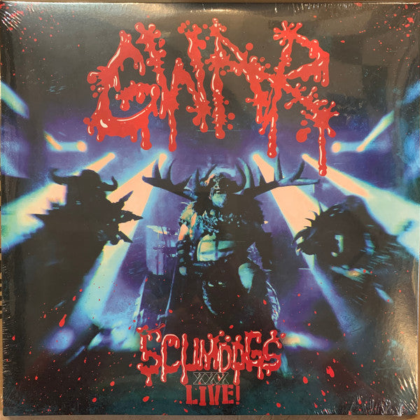 Gwar – Scumdogs XXX Live! Blue Color 2xLP Vinyl LP Record – Man Cave ...