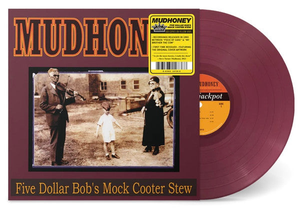 Mudhoney – Five Dollar Bob's Mock Cooter Stew Dark Red Color Vinyl LP ...