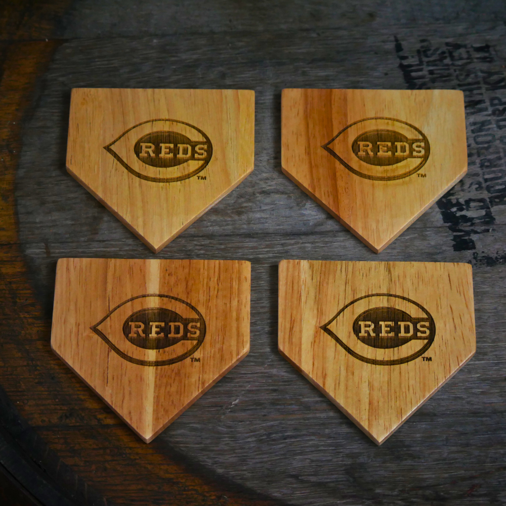 Cincinnati Reds Dugout Mug® | Wood Coaster – Man Cave And Apparel