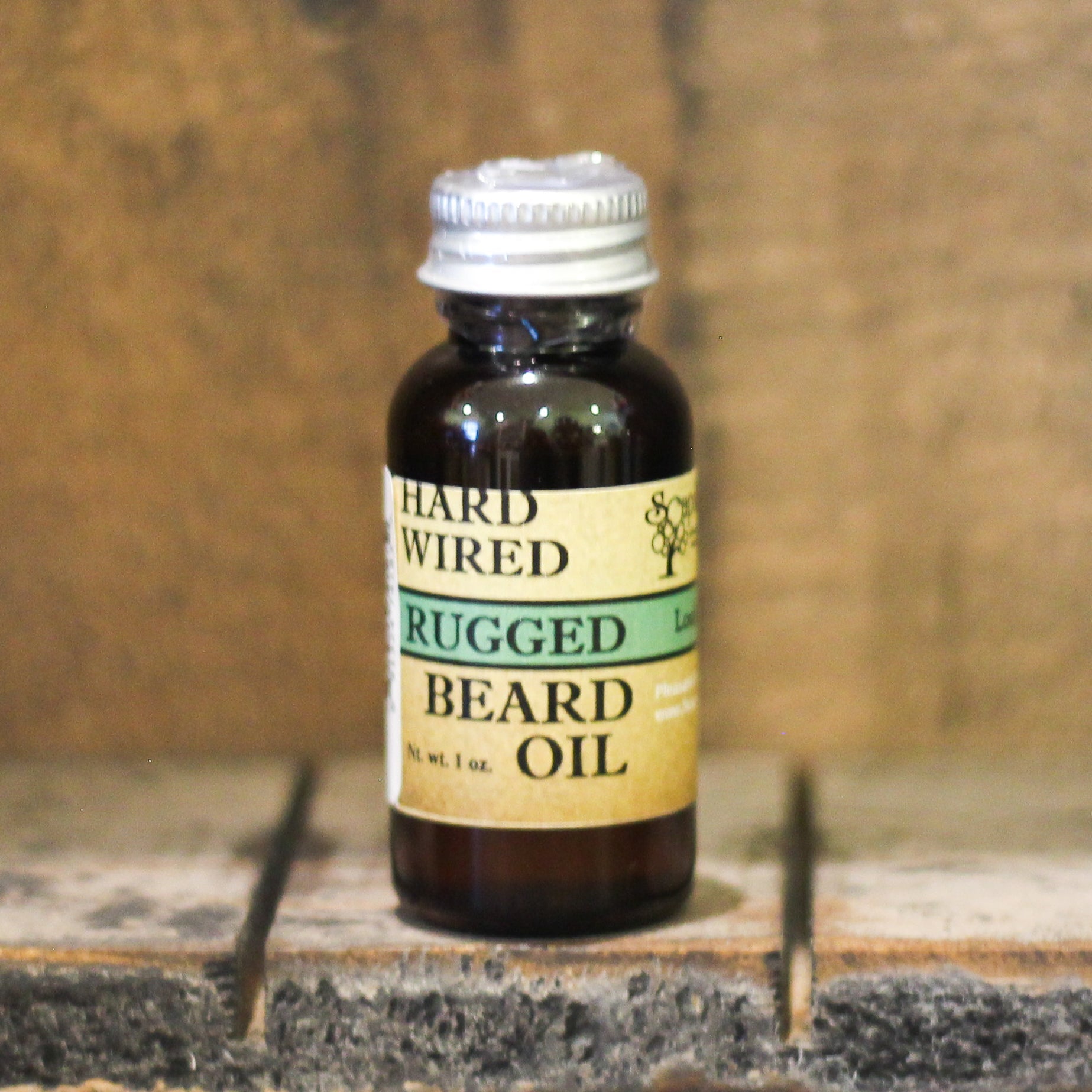 Rugged Hard Wired Beard Oil – Man Cave And Apparel