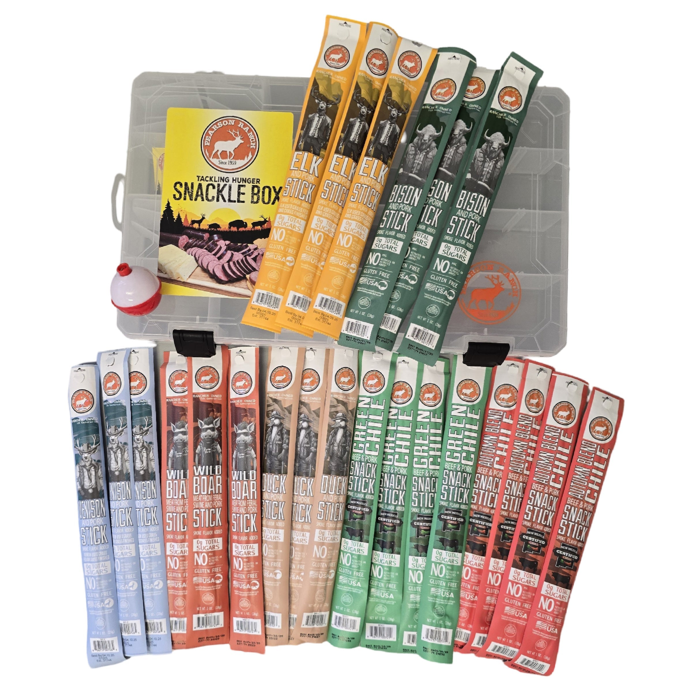 Snackle Box - Snack Sticks – Man Cave And Apparel