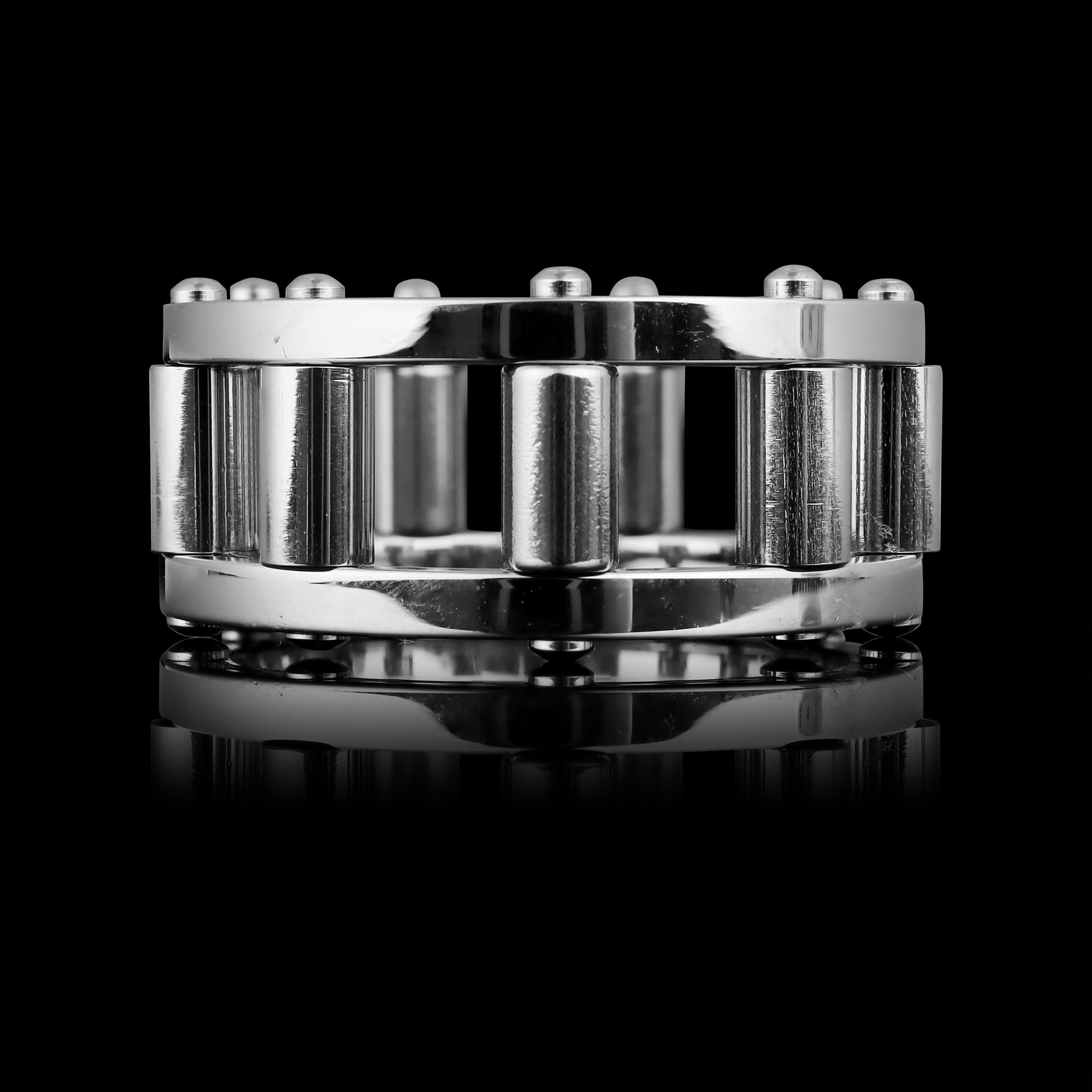 Stainless Steel Bike Chain Ring – Man Cave And Apparel