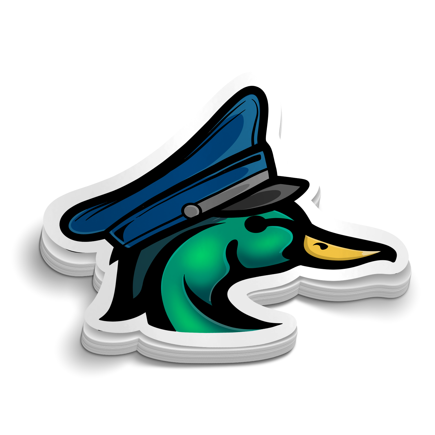 Police Duck Sticker – Man Cave And Apparel