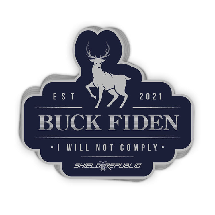 Buck Fiden Decal – Man Cave And Apparel