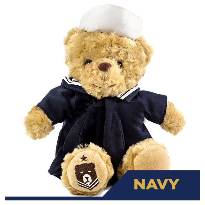 Sailor Sleeptight Navy Teddy Bear - Plush Gift for Kids | ZZZ BEARS ...