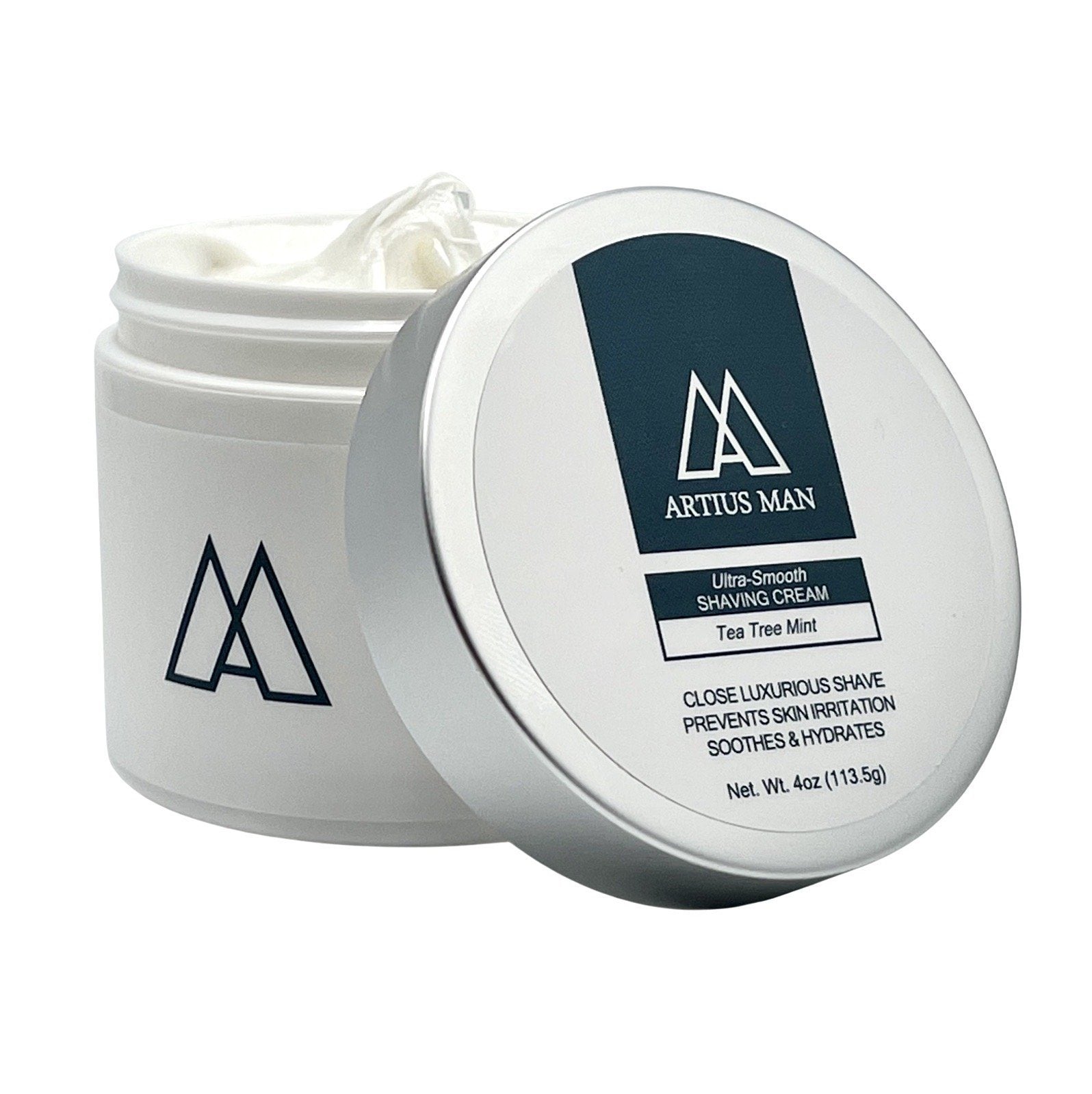 Tea Tree Mint Ultra-Smooth Shaving Cream – Man Cave And Apparel