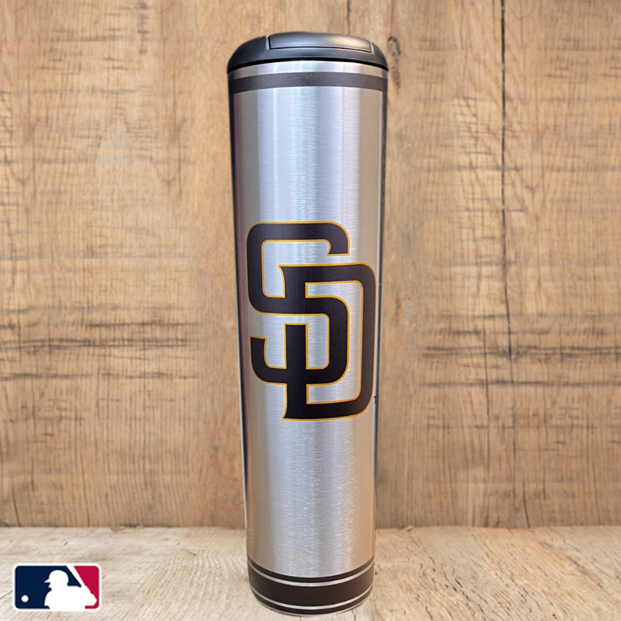San Diego Padres Metal Dugout Mug® | Stainless Steel Baseball Bat Mug ...