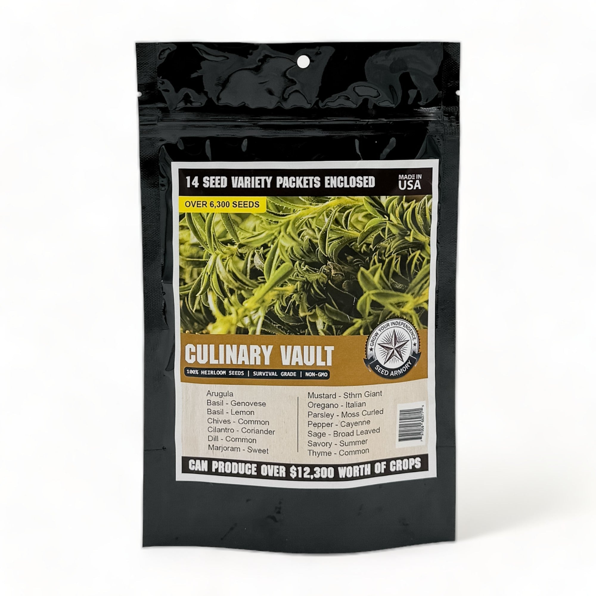 Culinary Vault Seeds - 14 Varieties – Man Cave And Apparel