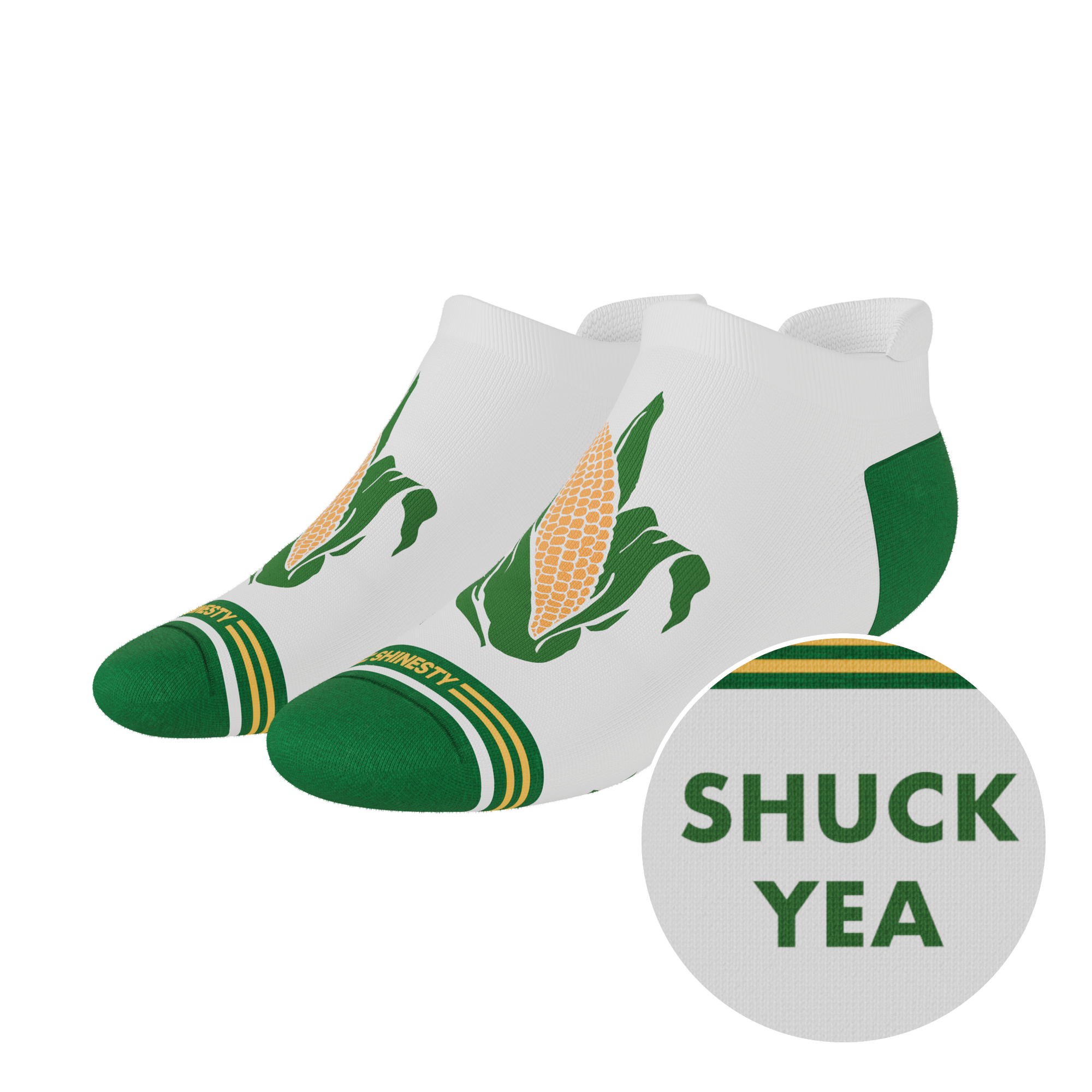 The Shuck Yea | Corn Heel Hammock™ Ankle Socks – Man Cave And Apparel