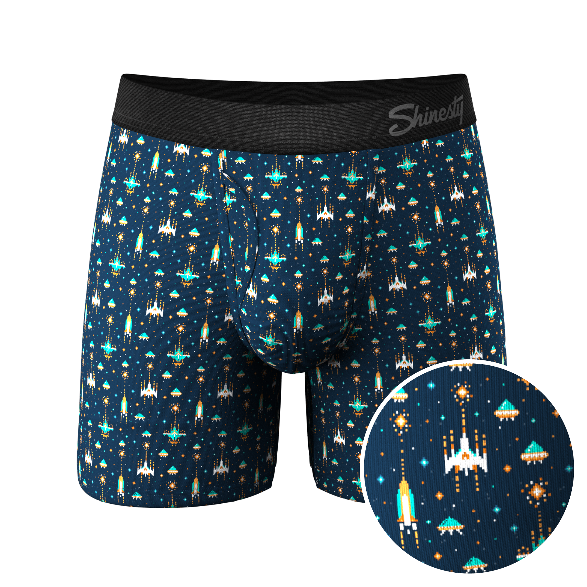 The Space Commando | Spaceship Ball Hammock® Pouch Underwear With Fly ...
