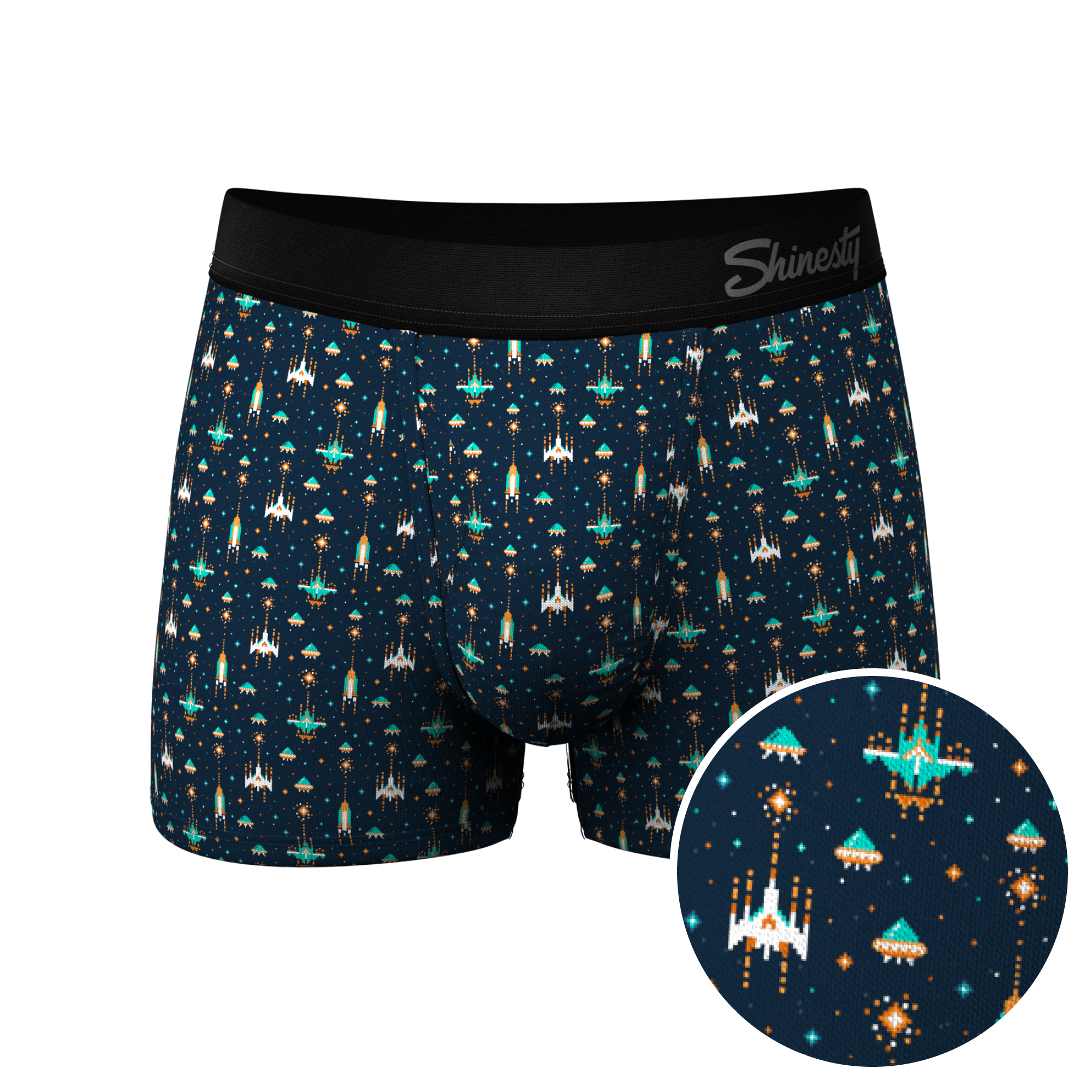 The Space Commando | Spaceship Ball Hammock® Pouch Trunks Underwear ...
