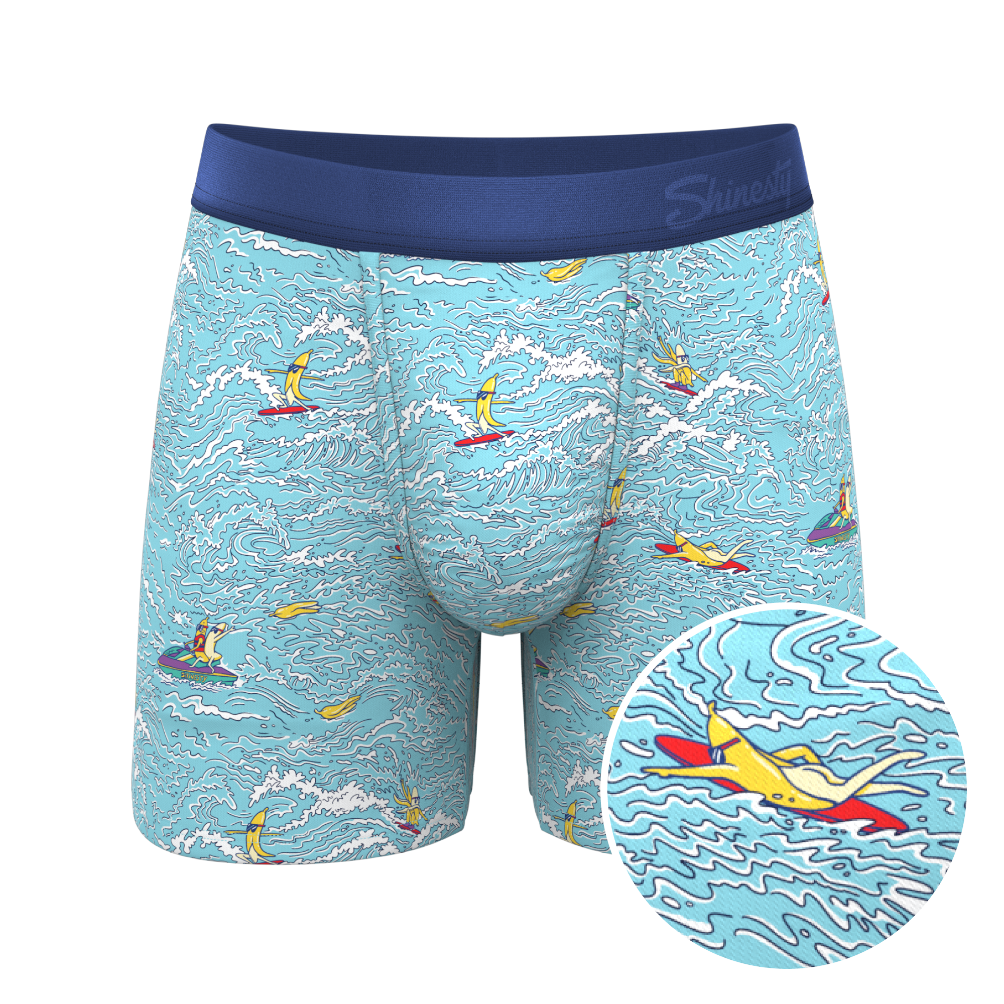 The Surfin' Turf | Shinesty Surfer Ball Hammock® Pouch Underwear – Man ...