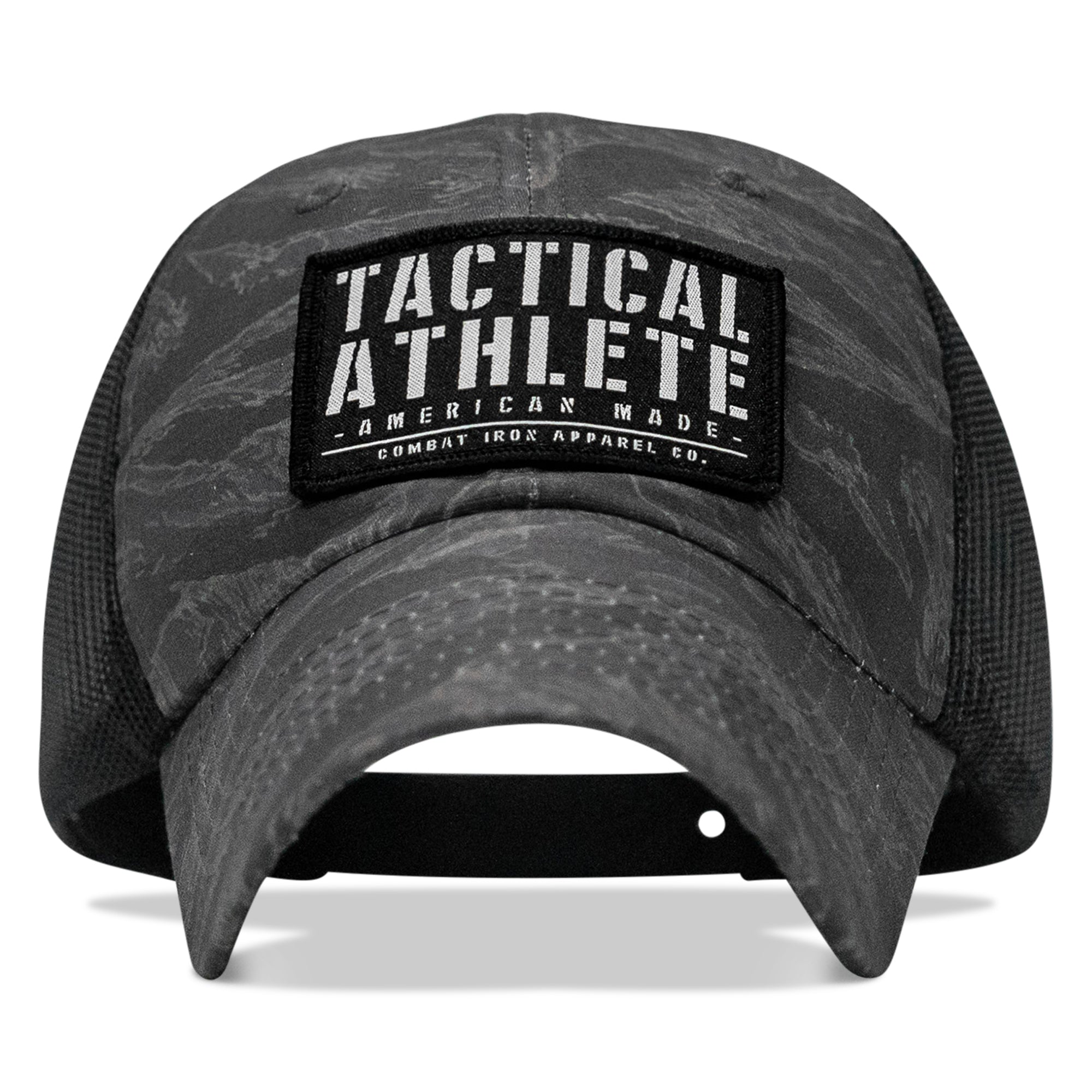 Tactical Athlete Patch Tactical Ripstop Mesh Snapback Hat – Man Cave ...