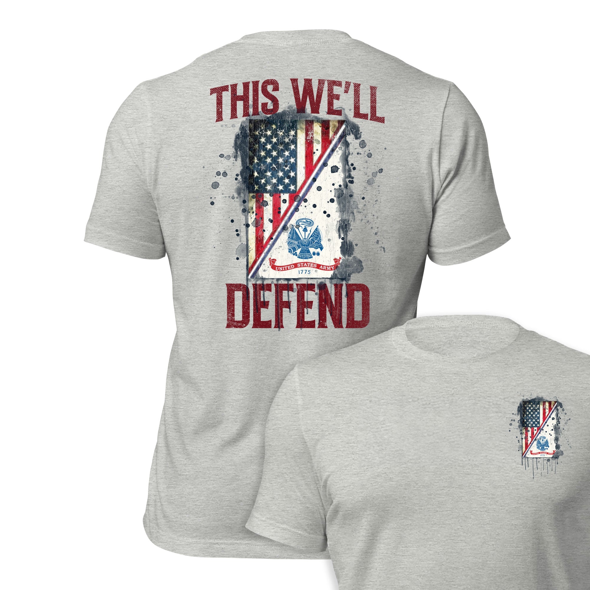 This We'll Defend Flag Shirt - Army T-Shirt | 11Bravos – Man Cave And ...