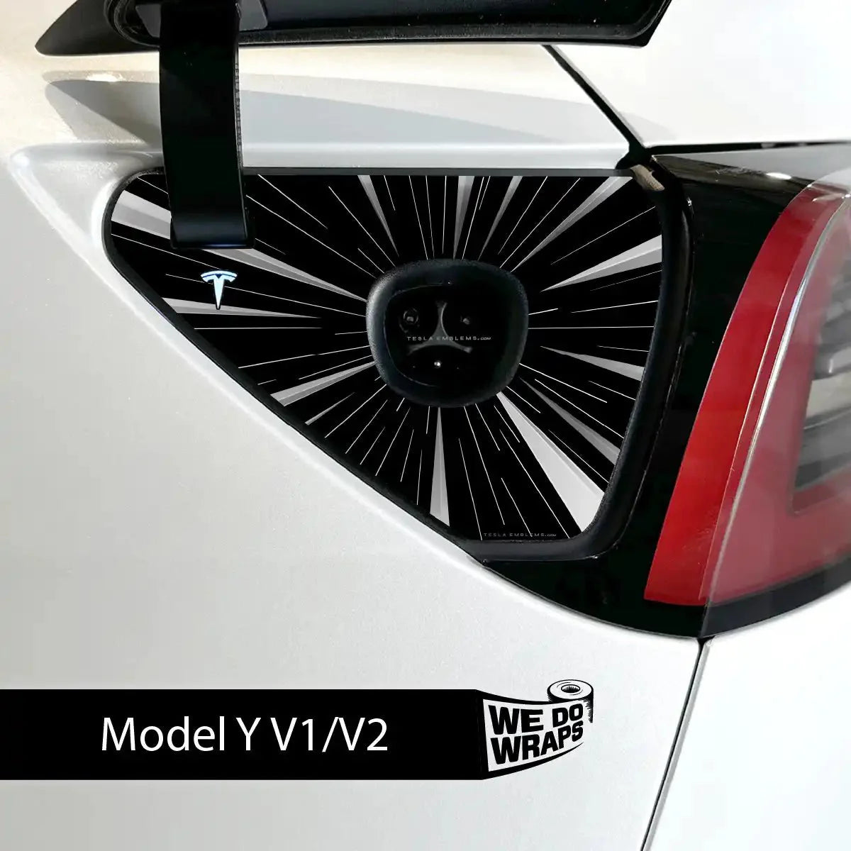 Ludicrous Performance Mode Tesla Charge Port Wrap | Model Y – Man Cave ...