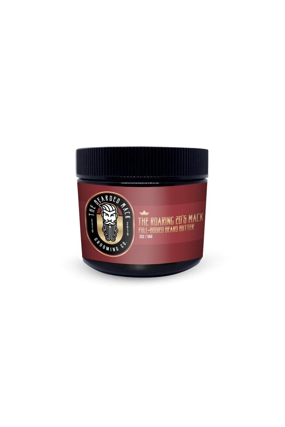 The Roaring 20’s Mack Beard Butter | Bay Rum • Leather • Tobacco – Man ...