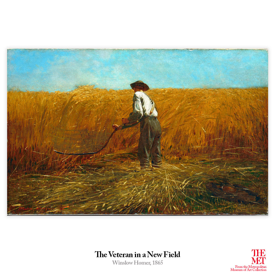 The Veteran in a New Field Winslow Homer Art Print - Museum Quality USA ...